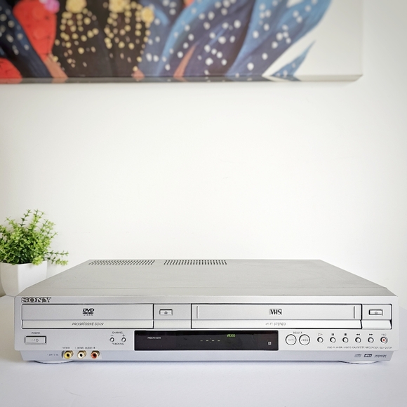 Sony | Media | Sony Silver Dvd Vhs Player Sony Slvd37p Dvdvcr ...